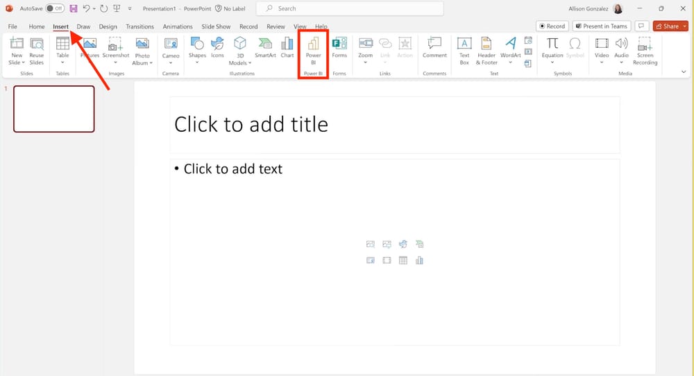 How to Embed a Power BI Report in PowerPoint - and How to Present it on ...