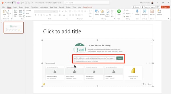 How to Embed a Power BI Report in PowerPoint - and How to Present it on ...